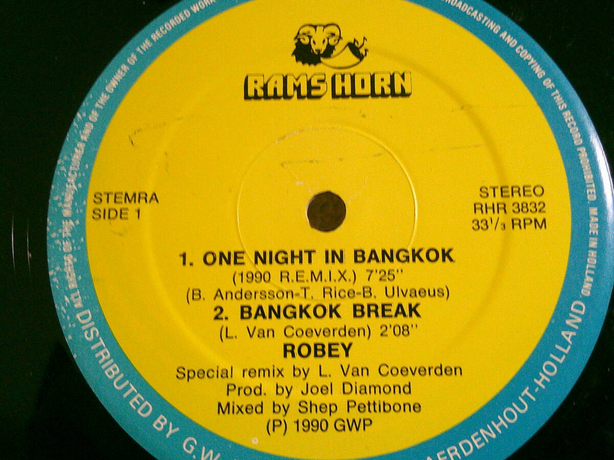 Yahoo!オークション - Hol12' Robey/One Night In Bangkok-1990 R.E.M....