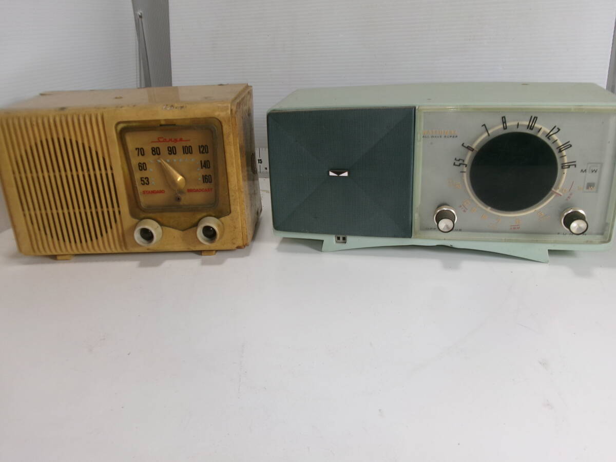 Yahoo!オークション - SANYO SS-56 & NATIONAL 型番不明のラジオ どち...