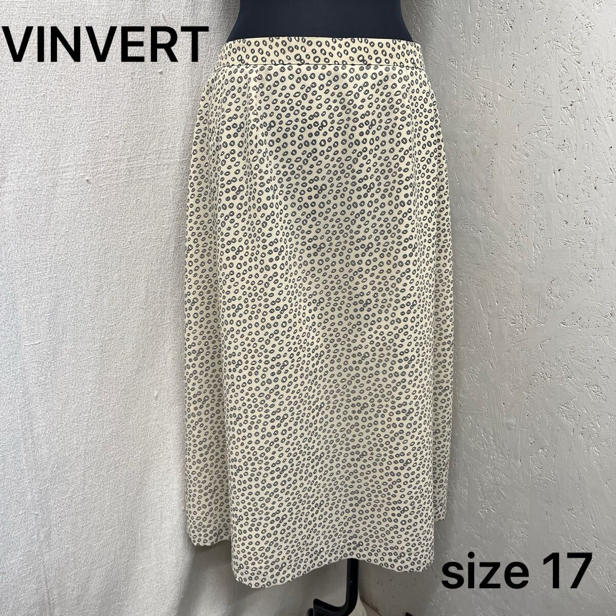 Yahoo!オークション - 【美品 激安】f36 VINVERT バンベール ミディ丈...