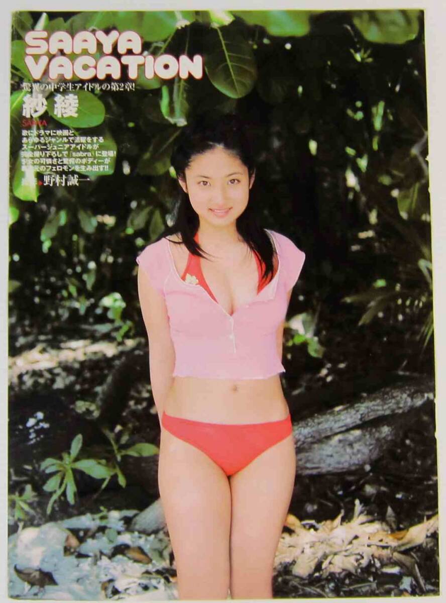 Yahoo!オークション - 紗綾 切り抜き 8ページ （SABRA サブラ グラビ...