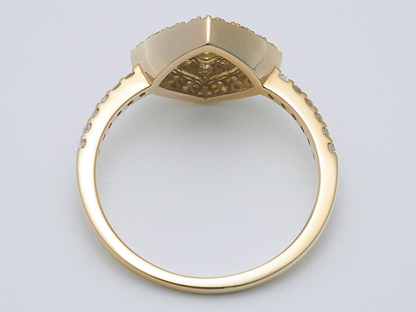 Yahoo!オークション - ミウラ ダイヤモンド/0.5ct デザイン リング 13...