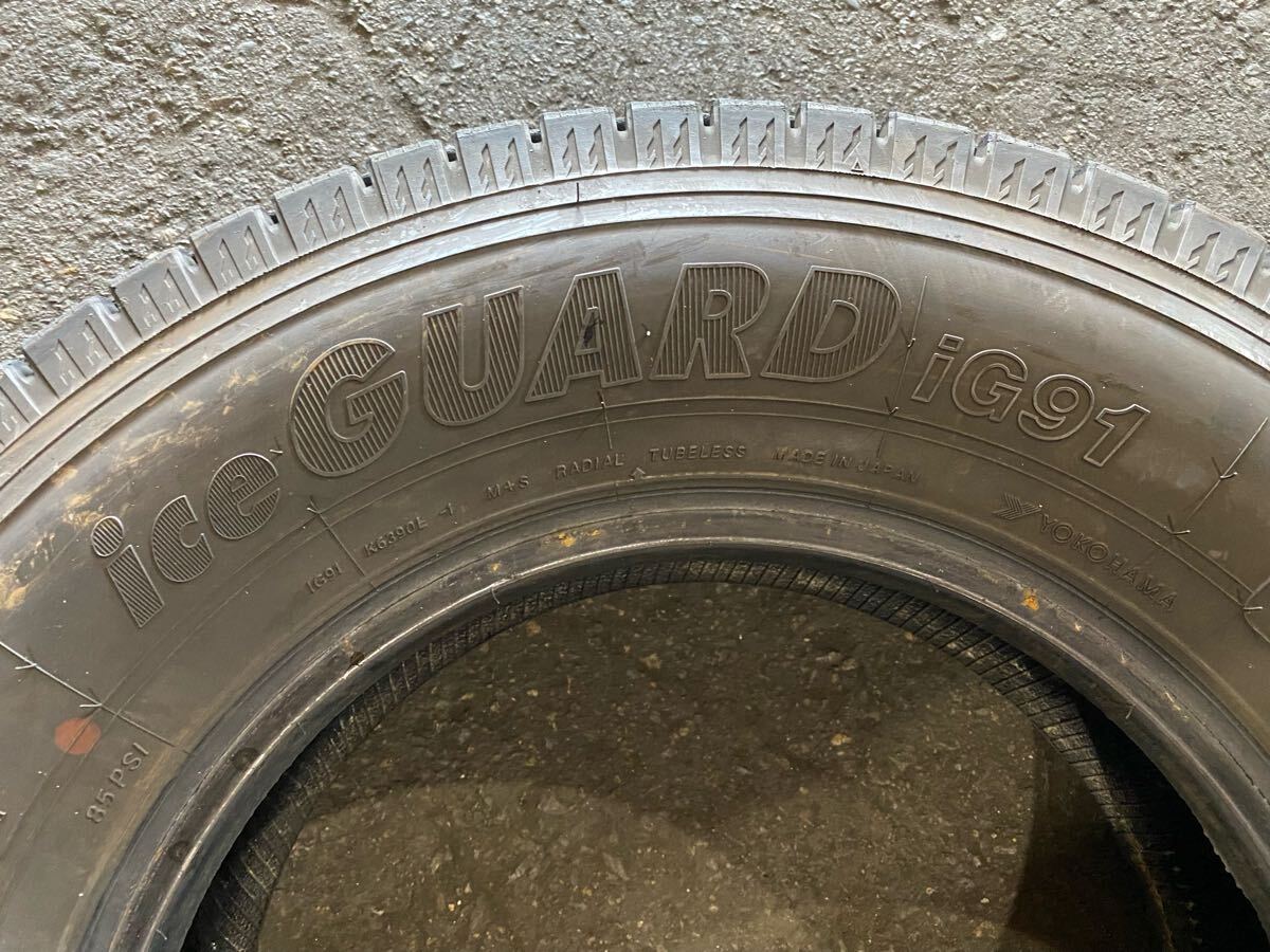 Yahoo!オークション - Z8031 送料無料 深溝スタッドレス ヨコハマYOKOH...