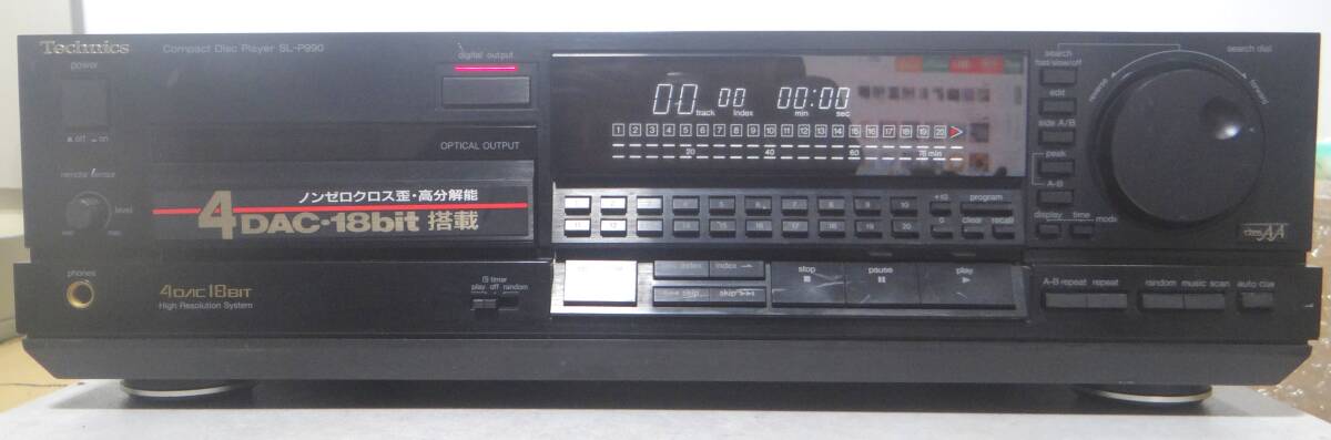 Yahoo!オークション - VT1180 Technics SL-P990 テクニクス CDプレーヤ...