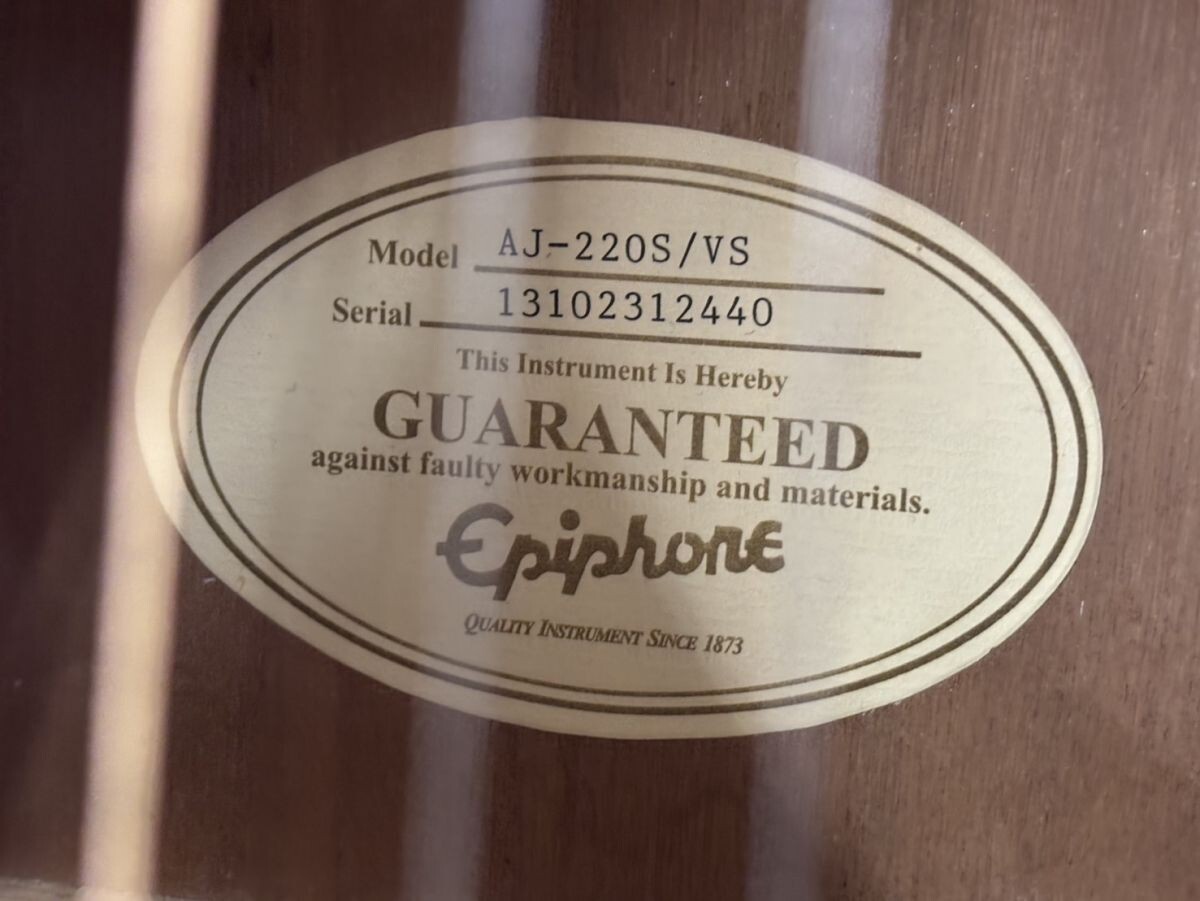 Yahoo!オークション - I003-X3-72255【佐川】Epiphone エピフォン GUAR...