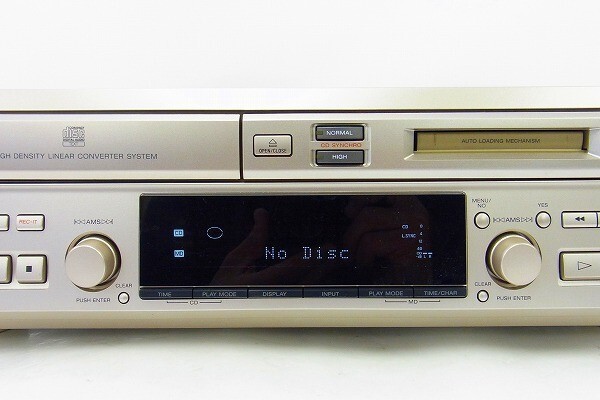 Yahoo!オークション - J038-J39-48 SONY ソニー MXD-D40 CDプレーヤー ...