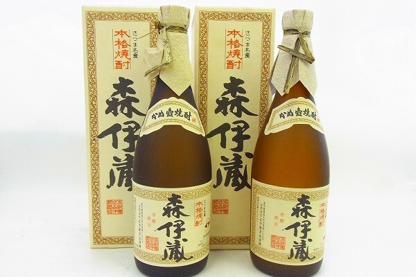 Yahoo!オークション - I754-Y37-1834 森伊蔵 焼酎 2個 かめ壺焼酎 25%/...