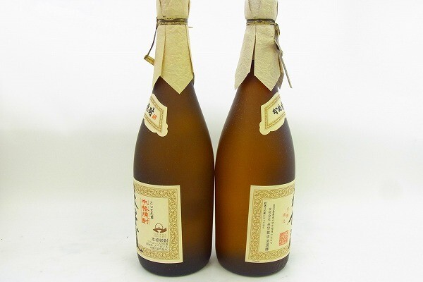 Yahoo!オークション - I754-Y37-1834 森伊蔵 焼酎 2個 かめ壺焼酎 25%/...