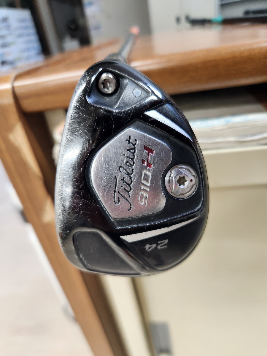 Yahoo!オークション - タイトリスト ユーティリティ910H 24° DG S200