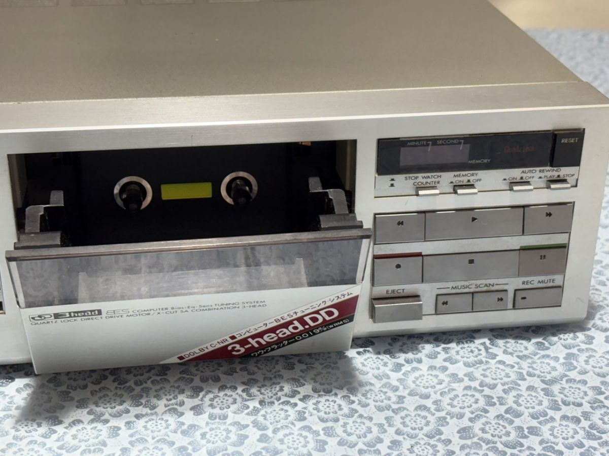 Yahoo!オークション - L297 ビクター STEREO CASSETTE DECK ジャンク...
