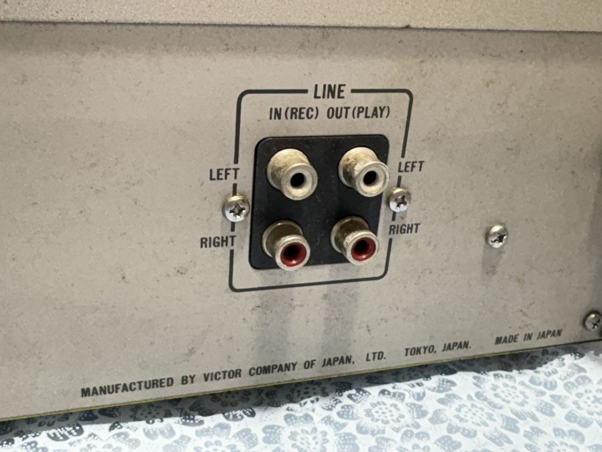 Yahoo!オークション - L297 ビクター STEREO CASSETTE DECK ジャンク...