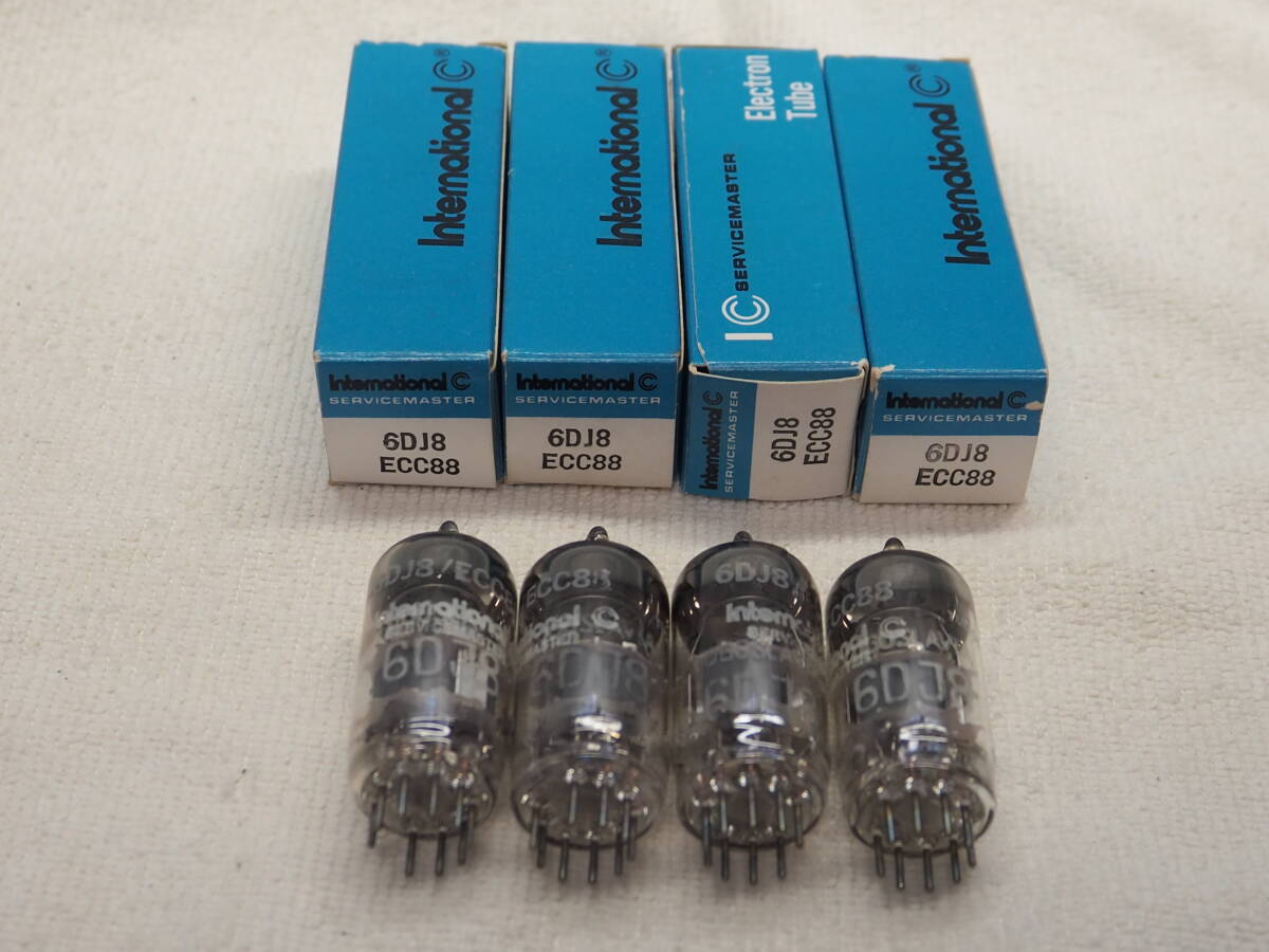 Yahoo!オークション - 6DJ8 インターナショナル製 4本 未使用 完動品