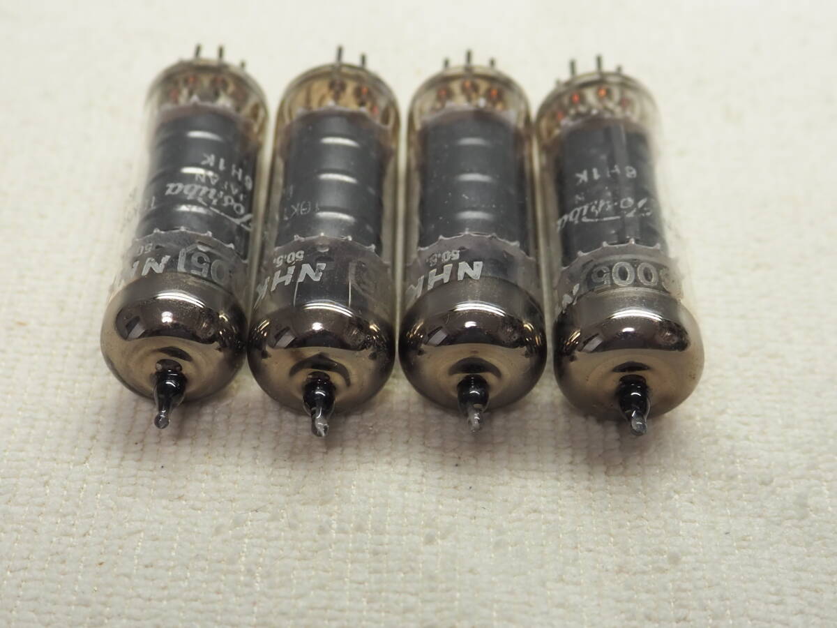 Yahoo!オークション - 6005(6AQ5の高信頼管) 東芝製 4本 NHKの放出品 ...