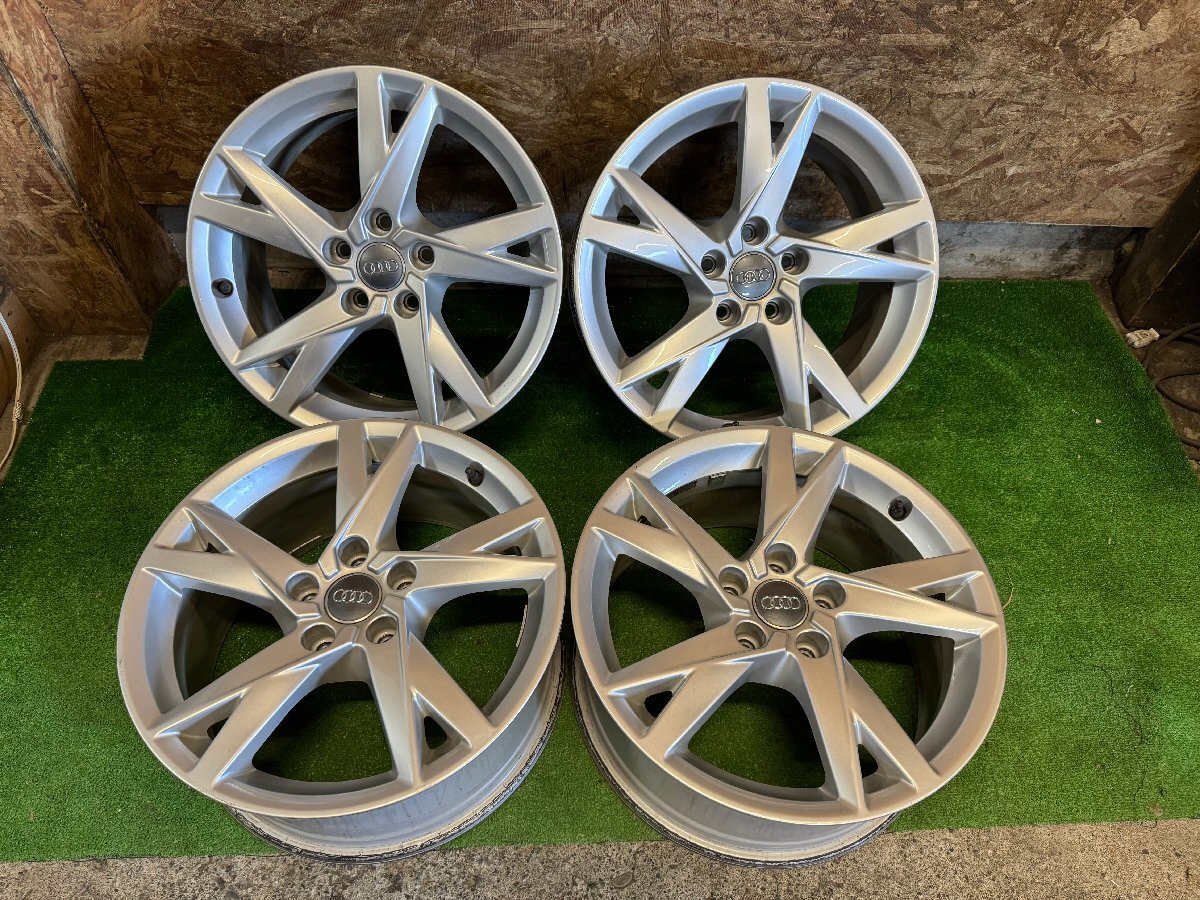 Yahoo!オークション - AUDI A4 8W系 純正 17インチ 7.5J +38 PCD112 5H...