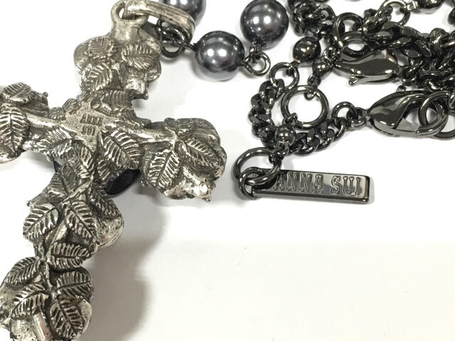 Yahoo!オークション - 【ANNA SUI】(NO.6090)アナスイ ロングネックレ...