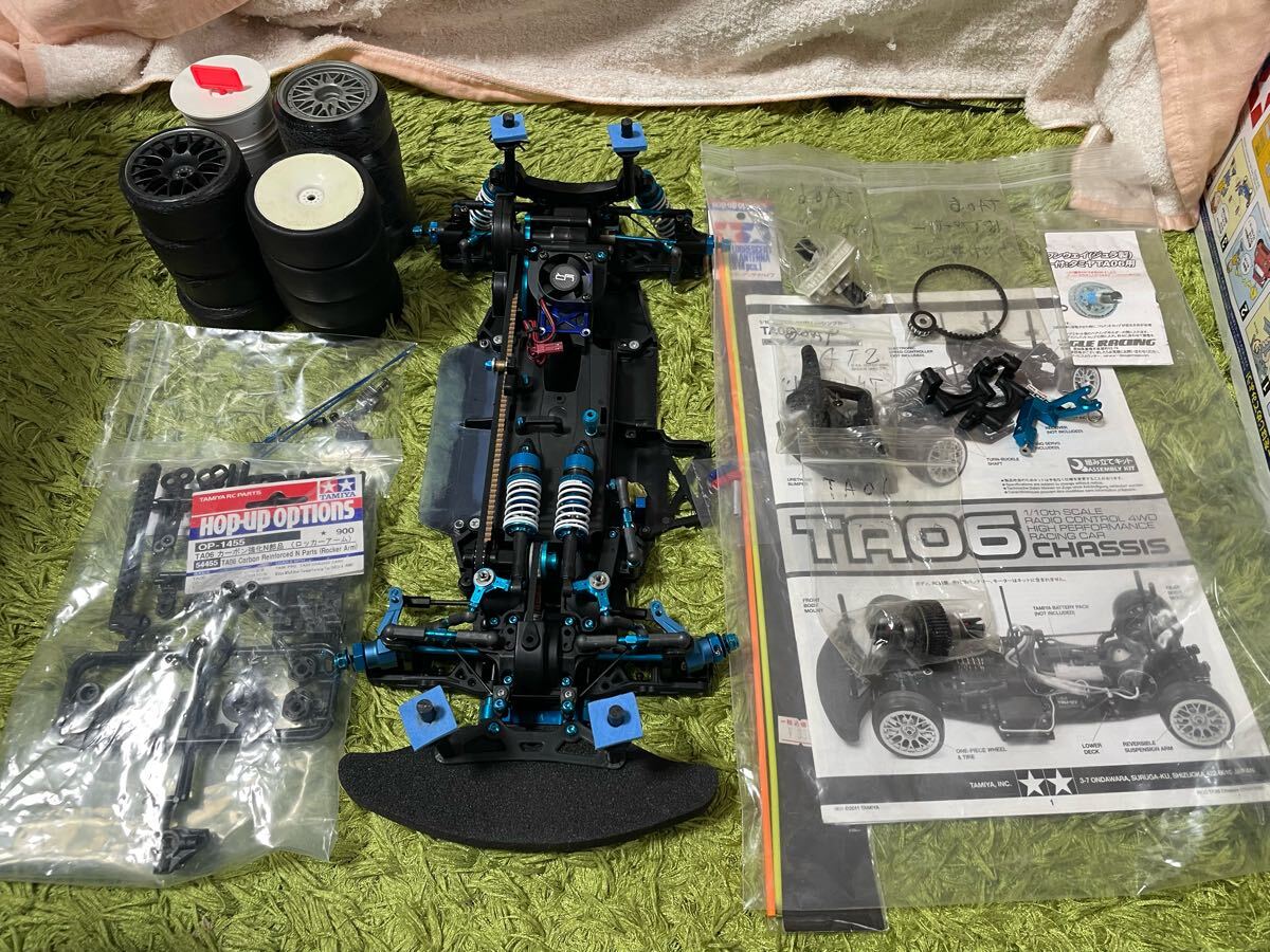 Yahoo!オークション - ラジコン RC シャーシ TA06 オプション多数 タミ...