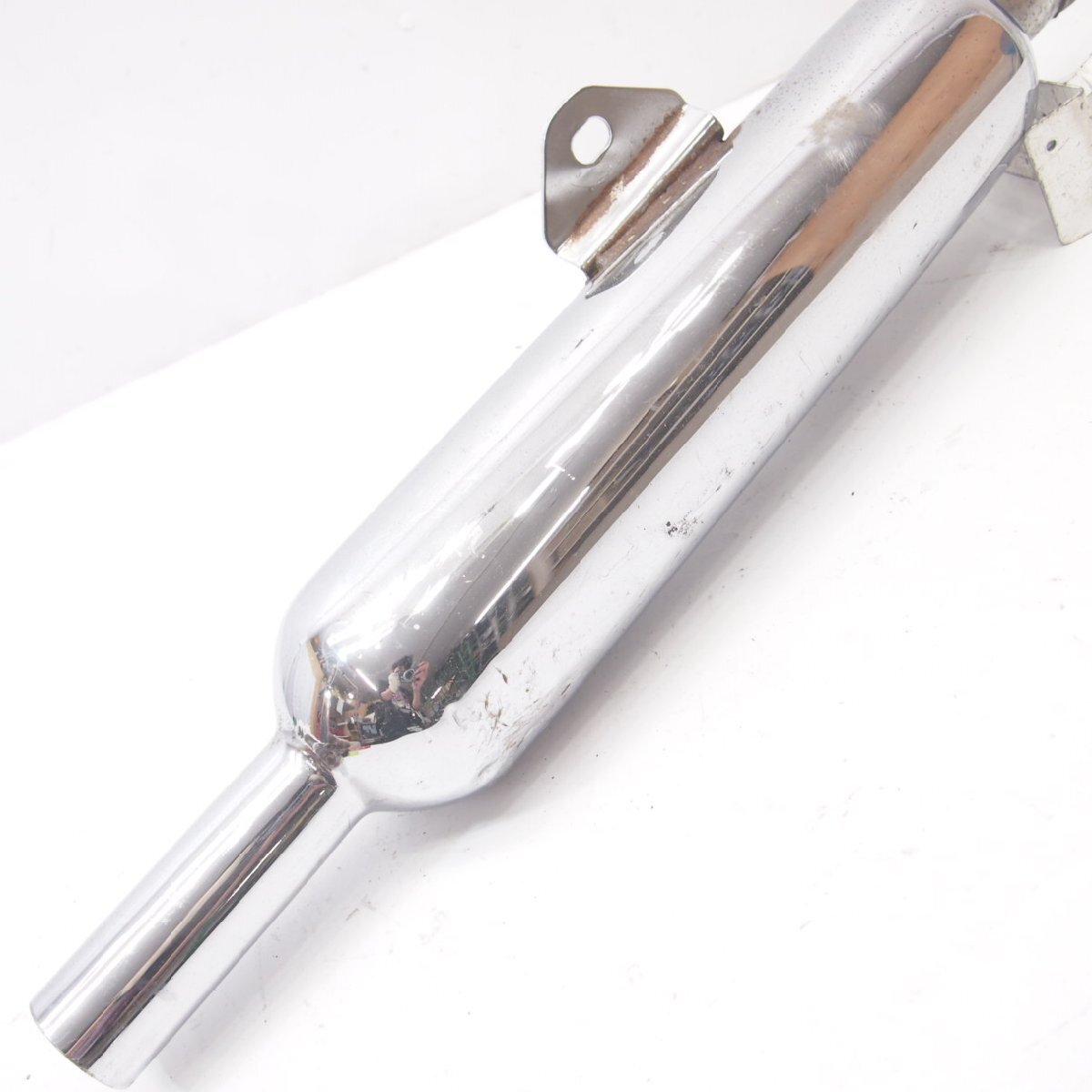 Yahoo!オークション - エストレヤ250純正サイレンサー 割れなし K396刻...