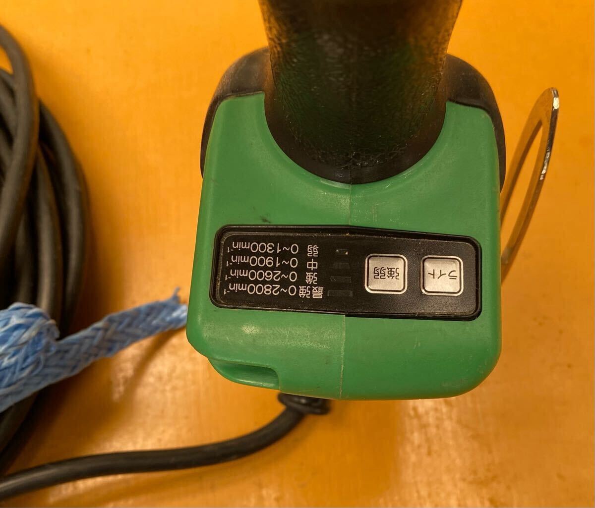 Yahoo!オークション - 日立工機 10mコード式 インパクトドライバー WH1...