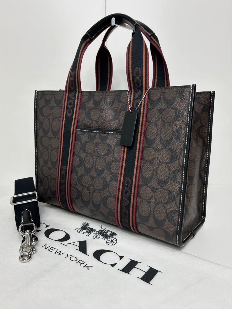 Yahoo!オークション - 【美品】定価9.3万 コーチ メンテ済み COACH ビ...