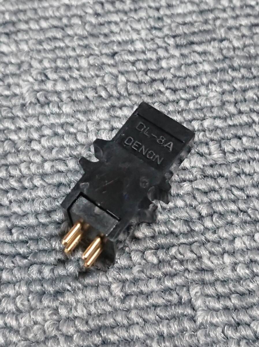 Yahoo!オークション - DENON DL-8A MMカートリッジ 針なし クロムメッ...