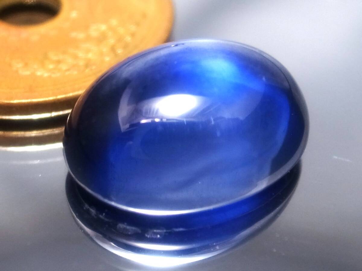 Yahoo!オークション - 14.71ct 新品・ブルースターサファイヤ・合成コ...