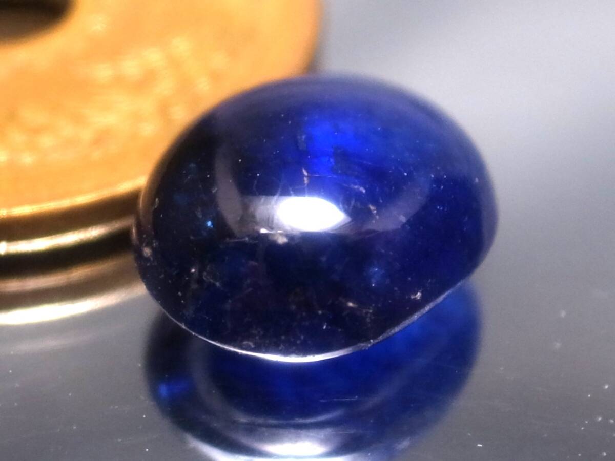 Yahoo!オークション - 5.61ct 新品・大粒サイズ・天然ブルーサファイヤ...