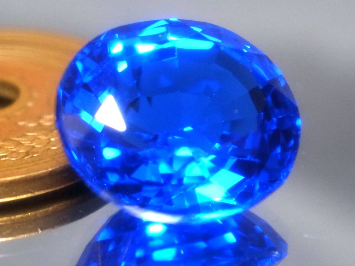 Yahoo!オークション - 9.85ct 新品・世界一綺麗なコバルトブルー アウ...