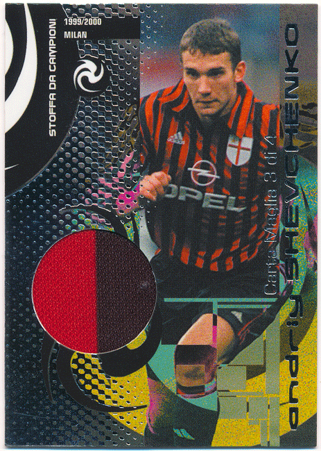 Andriy Schevchenko 2000 Panini Calcio Cards 2 Color Jersey 2色 ジャージカード アンドリー シェフチェンコ(その他)｜売買された ...