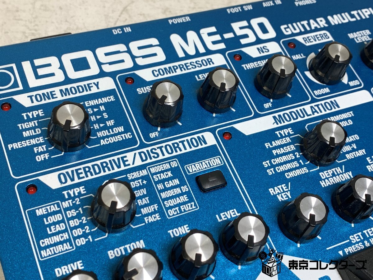 Yahoo!オークション - BOSS ME-50＜動作確認済み＞ ACアダプター欠品 ...