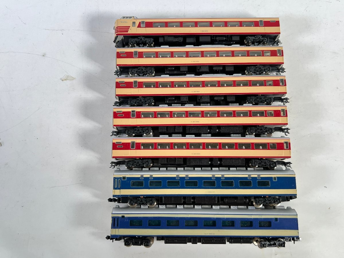 Yahoo!オークション - 1-87 Nゲージ 特急電車 まとめ売り クハ183 モハ...
