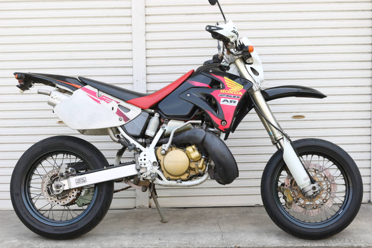 Yahoo!オークション - HONDA CRM250AR(MD32) モタード仕様 RSVサイレン...