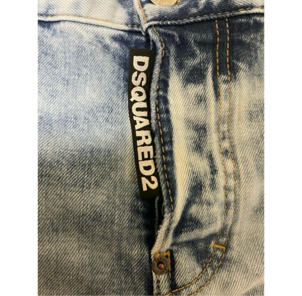 Yahoo!オークション - 20SS Dsquared2 Tidy Biker 44 S74LB0829 ビッグ...