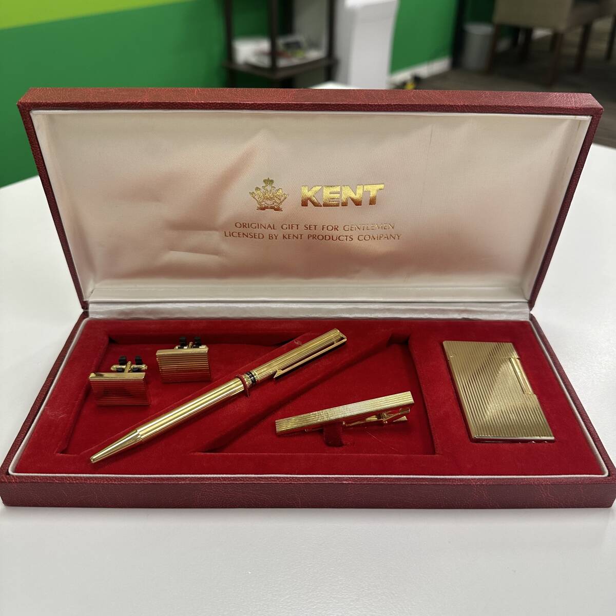 Yahoo!オークション - KENT ROIYAL CASTLE 紳士 ギフトセット ネクタイ...