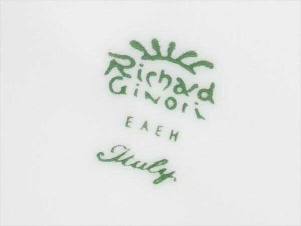 Yahoo!オークション - k57 リチャードジノリ ローズブルー カップ＆ソ...