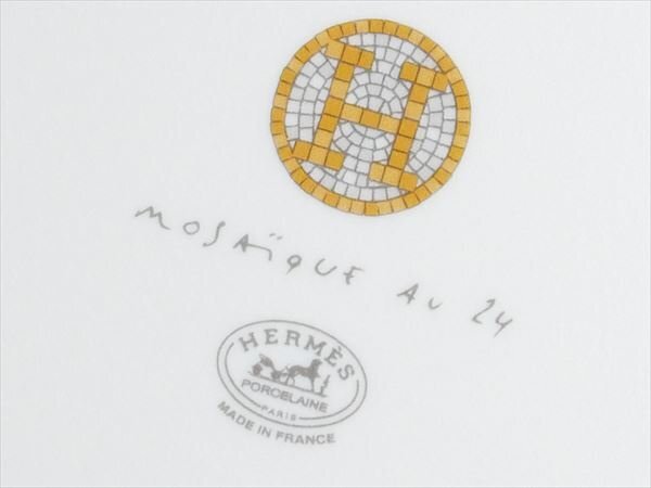 Yahoo!オークション - K273 HERMES エルメス モザイク ヴァンキャトル ...