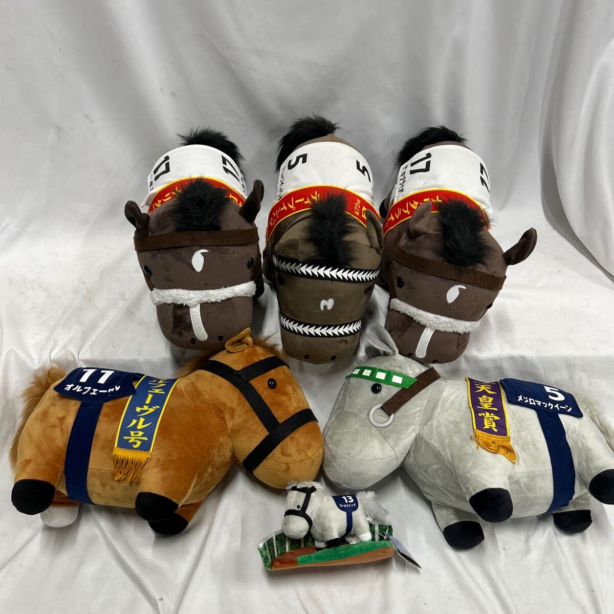 Yahoo!オークション - skam-1353 ぬいぐるみ まとめ サラブレッドコレ...