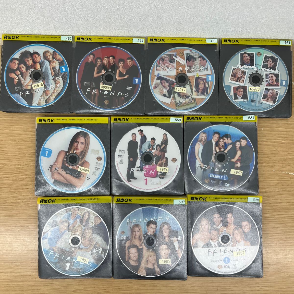 Yahoo!オークション - 中古 レンタル落ち DVD フレンズ シーズン1〜シ...