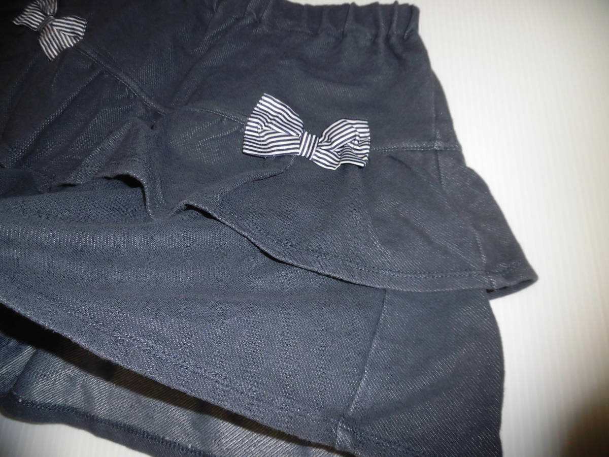 Yahoo!オークション - 150 any FAM リボン付き ティアードキュロッ...