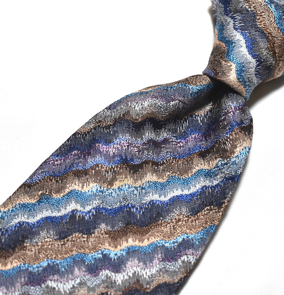 Yahoo!オークション - A523 MISSONI ネクタイ パターン柄 3本以上送料...
