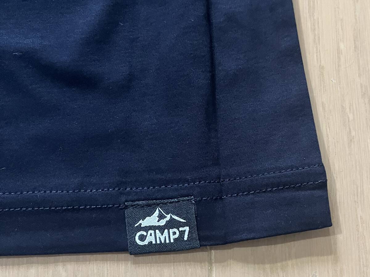 Yahoo!オークション - 新品5585 CAMP7 抗菌防臭加工Tシャツ ネイビー ...