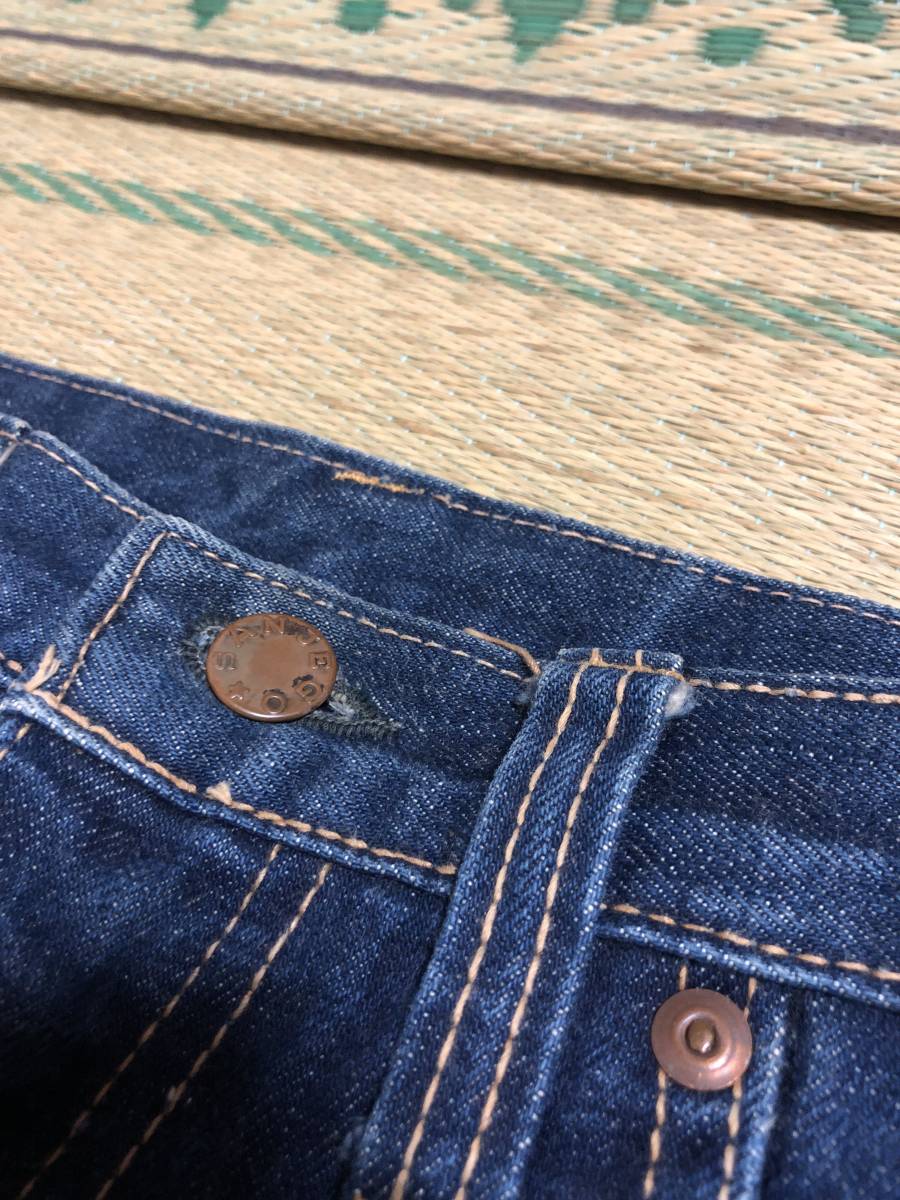 SANJEGO W31 025 デニム ジーンズ ベルボトム 国産ビンテージ SANJEGO W31 025 デニム ジーンズ ベルボトム 国産ビンテージ