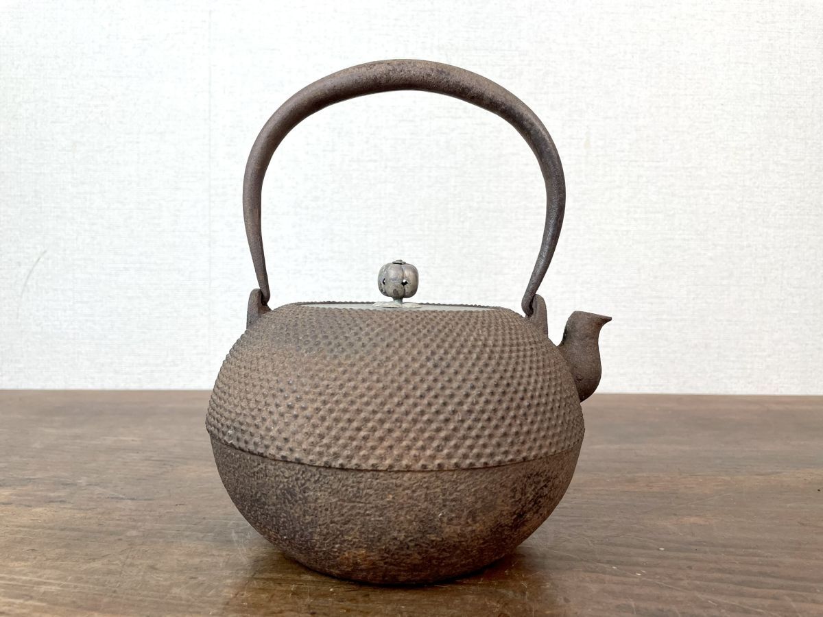 Yahoo!オークション - A163 茶道具 鉄瓶 銅蓋 時代物 丸善ミシン株式会...