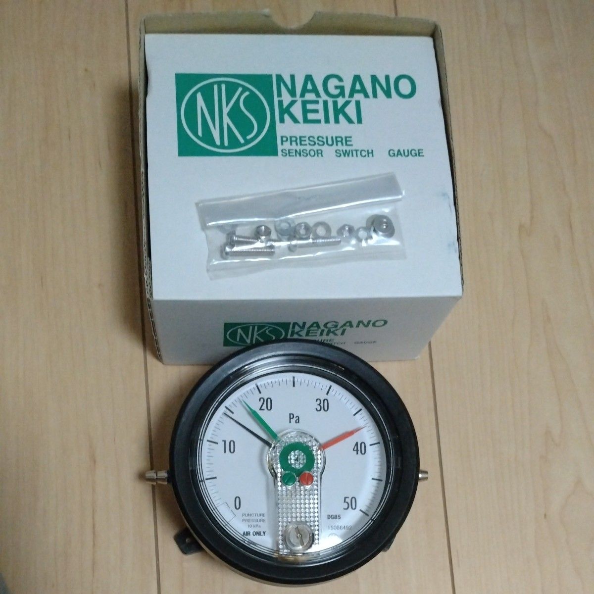 NAGANO KEIKI 長野計器 DG85微差圧計 新品｜Yahoo!フリマ（旧PayPayフリマ）