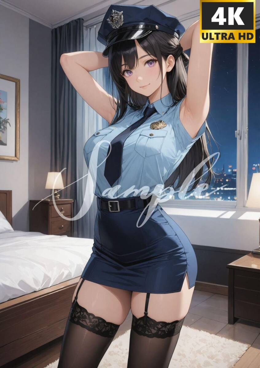 Yahoo!オークション - B5i003 【限定1品】A4ポスター ミニスカポリス ...