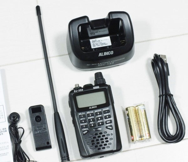 Yahoo!オークション - ALINCO DJ-X82 広帯域受信機 2024年8月発売