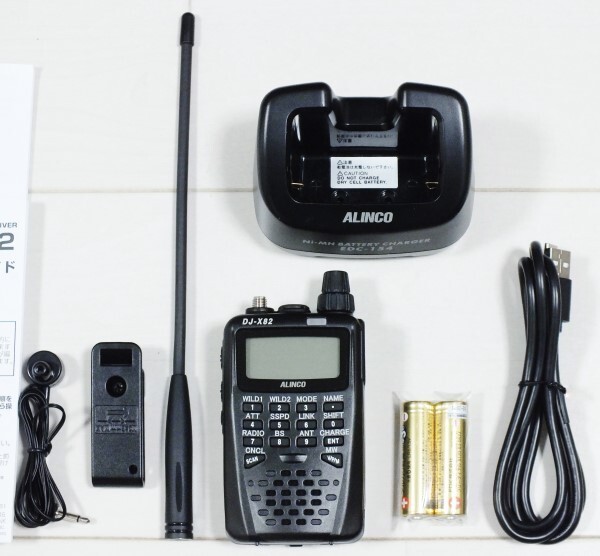Yahoo!オークション - ALINCO DJ-X82 広帯域受信機 2024年8月発売