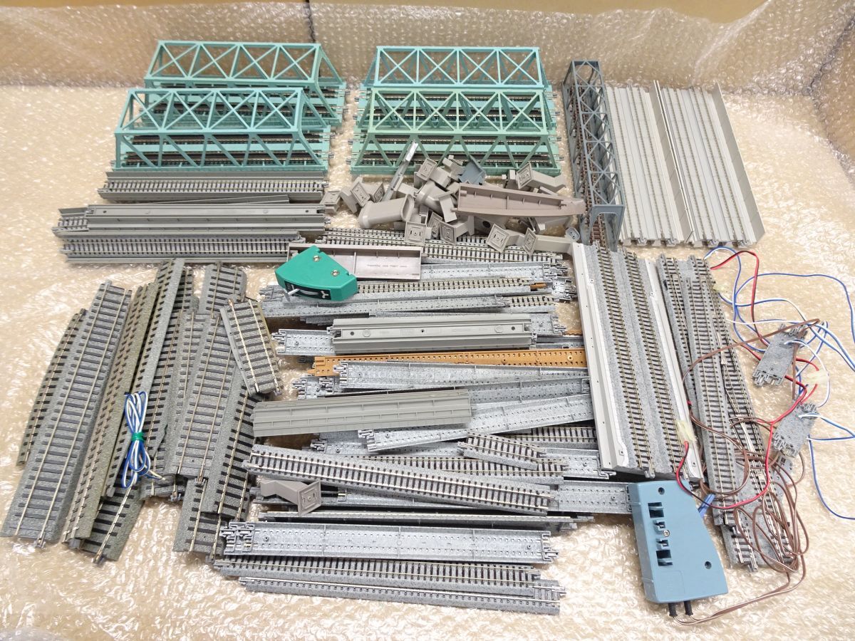 Yahoo!オークション - #k73【梱100】複線トラス鉄橋 複線ポイント 他 N...
