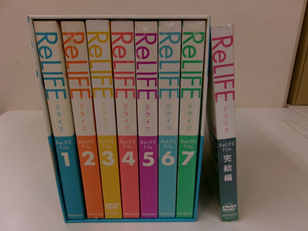 Yahoo!オークション - #s48【梱80】DVD アニメ ReLIFE リライフ 全7巻 ...