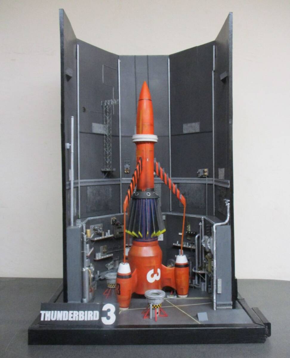 Yahoo!オークション - #w53【ヤ】サンダーバード 3号 自作ジオラマ 高...