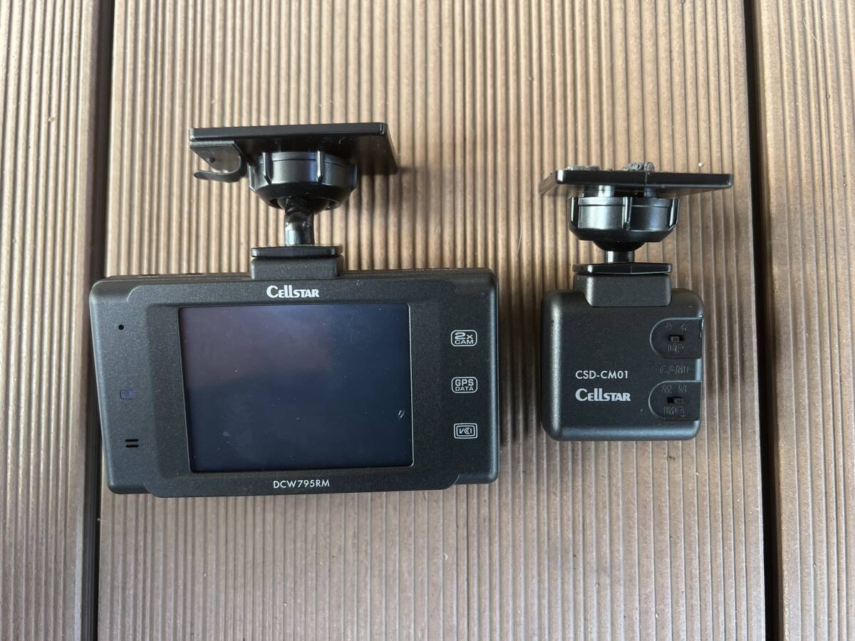 Yahoo!オークション - セルスター 前後ドライブレコーダー DCW795RM