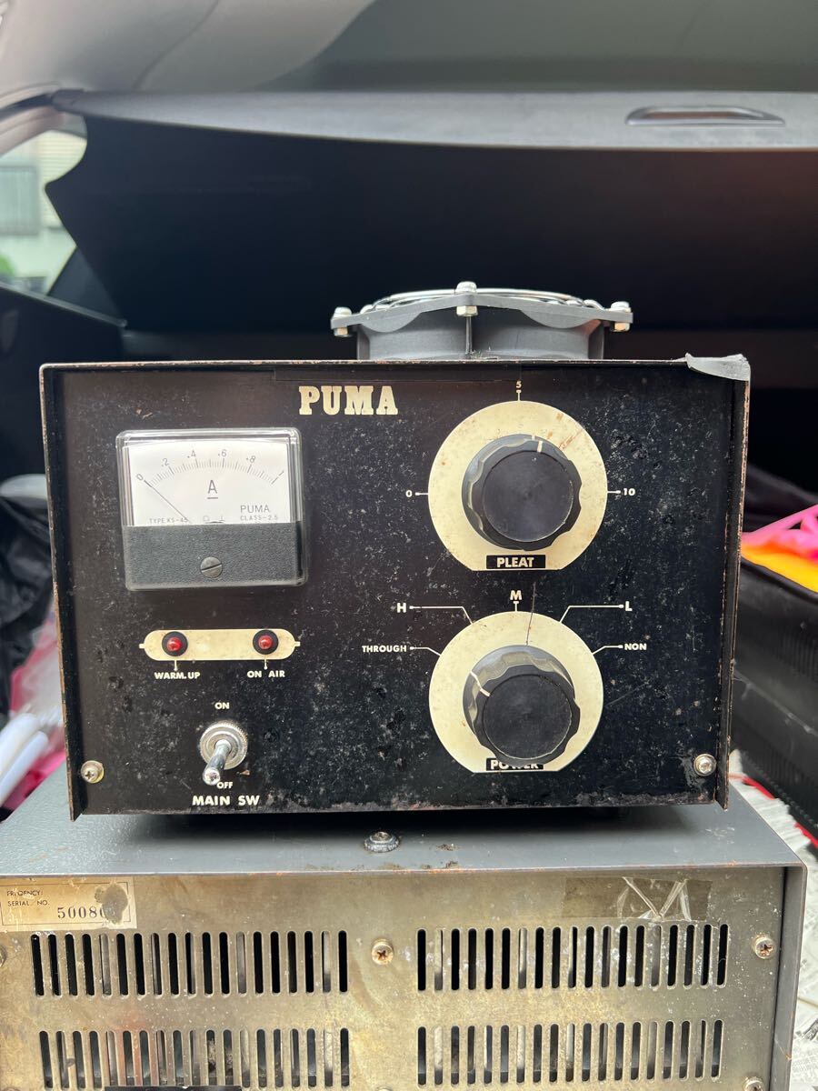Yahoo!オークション - リニアアンプ PUMA 3本玉